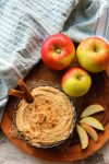 Apple Spiced Hummus - A Saucy Kitchen