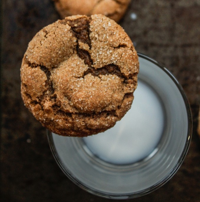 Cardamom Spiced Ginger Cookies - A Saucy Kitchen