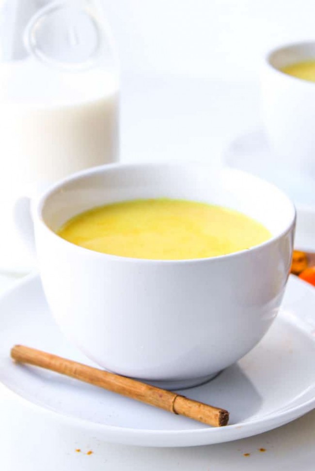 Golden Turmeric Milk - A Saucy Kitchen