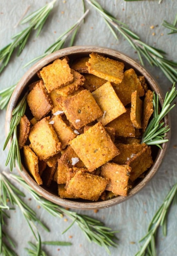 Sweet Potato Paleo Crackers - A Saucy Kitchen
