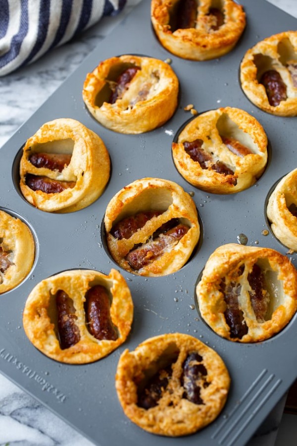 Gluten Free Mini Toad in the Holes - A Saucy Kitchen