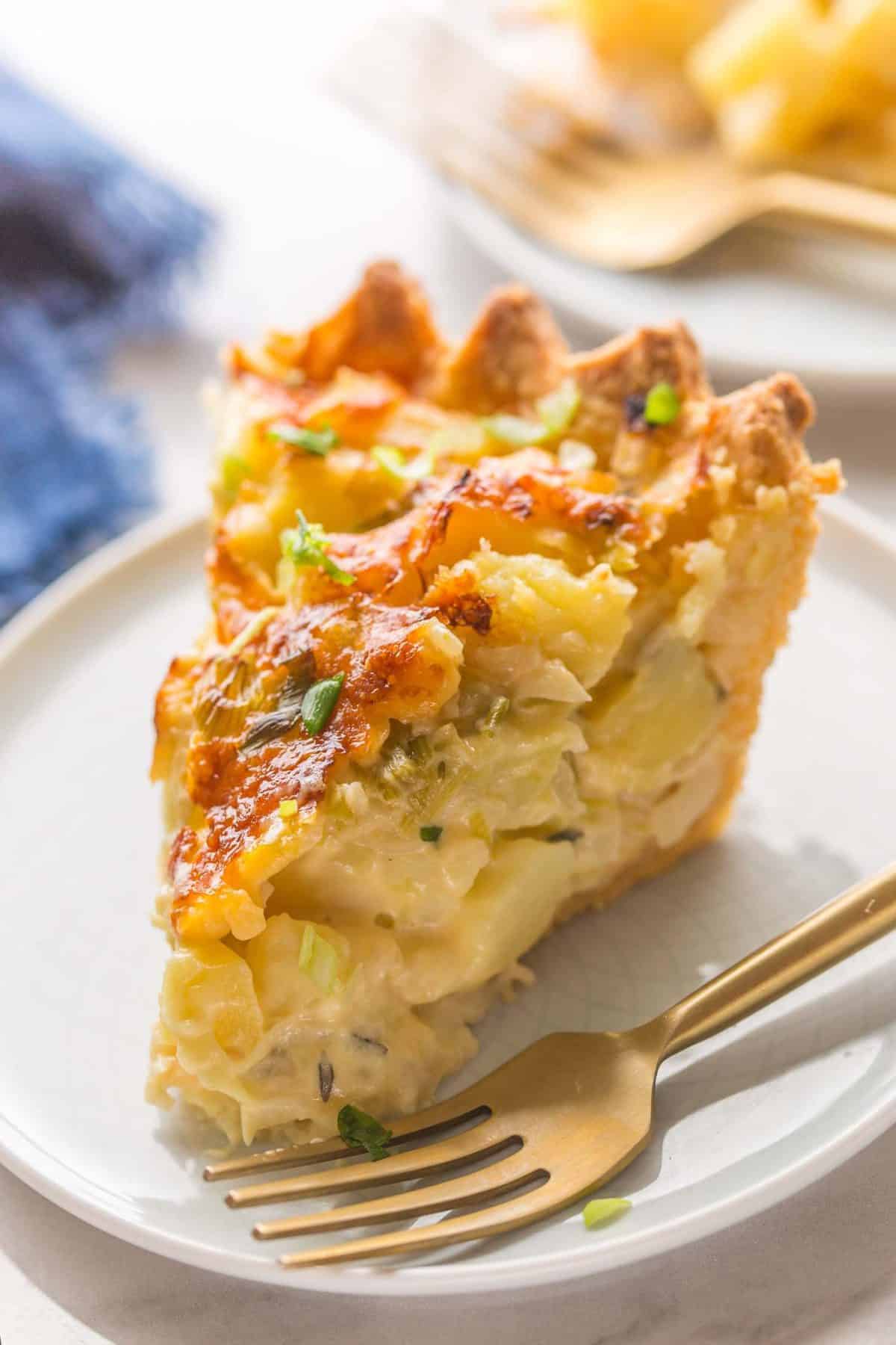 Gluten Free Homity Pie - A Saucy Kitchen