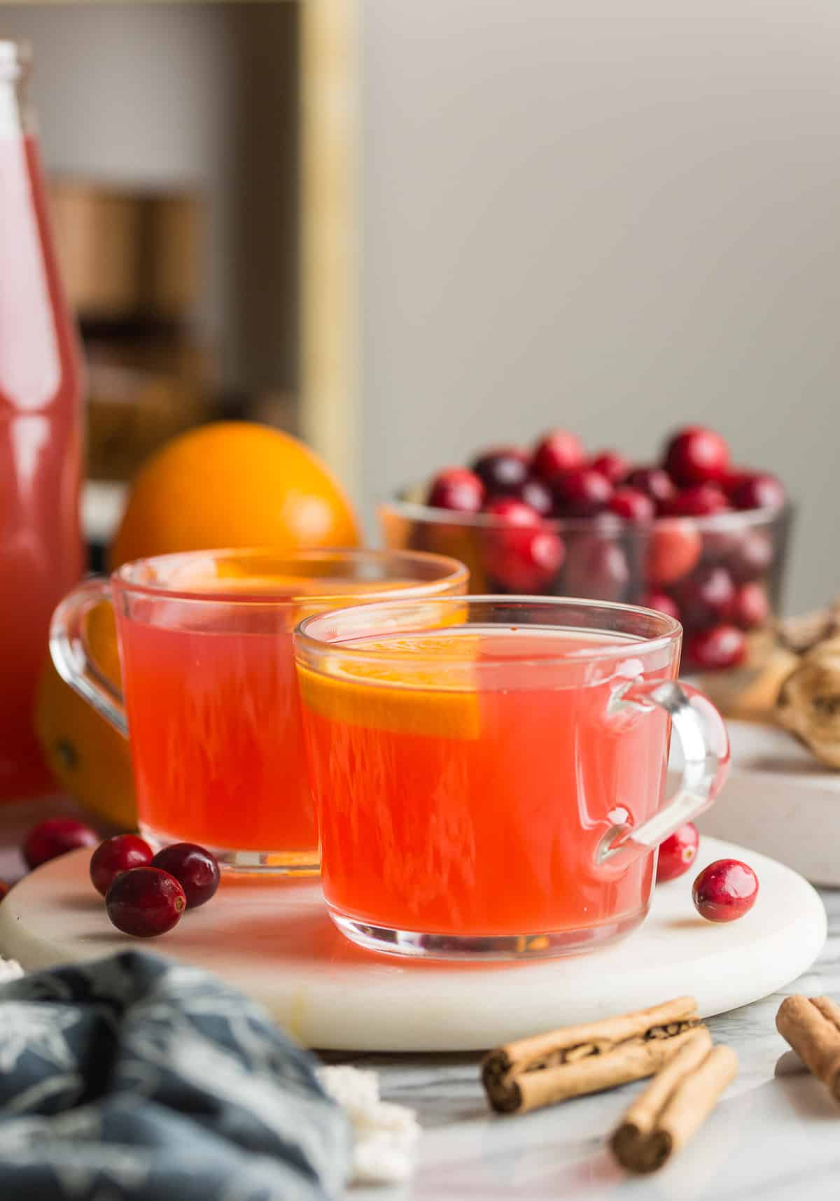 Instant Pot Cranberry Orange Juice - A Saucy Kitchen