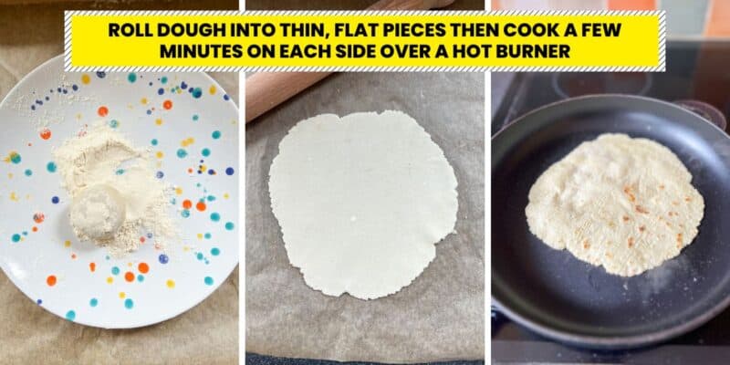 Gluten Free Roti (Millet Flour) - A Saucy Kitchen