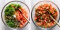Ricotta Zucchini Fritters & Tomato Caper Salsa - A Saucy Kitchen