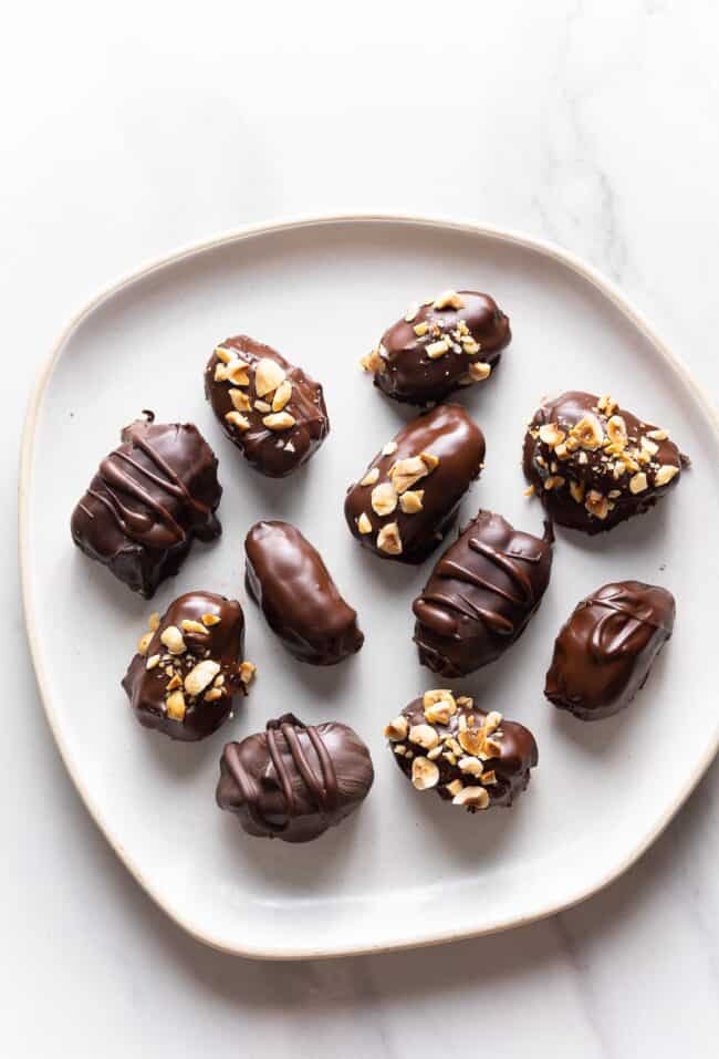 Chocolate Covered Dates - A Saucy Kitchen