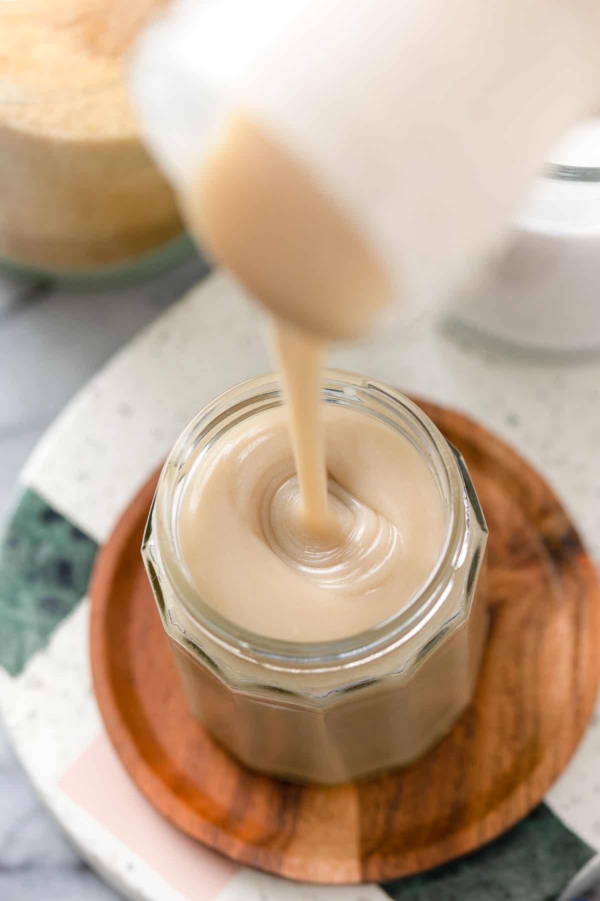 Homemade Coconut Milk Condensed Milk - A Saucy Kitchen