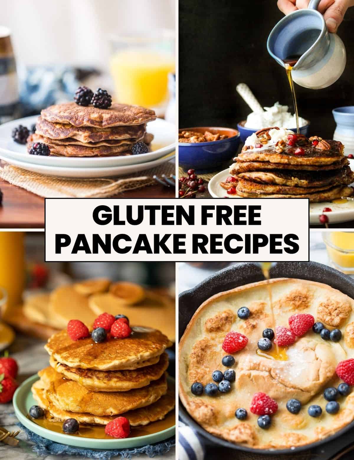 Gluten Free Pancake Recipes - A Saucy Kitchen