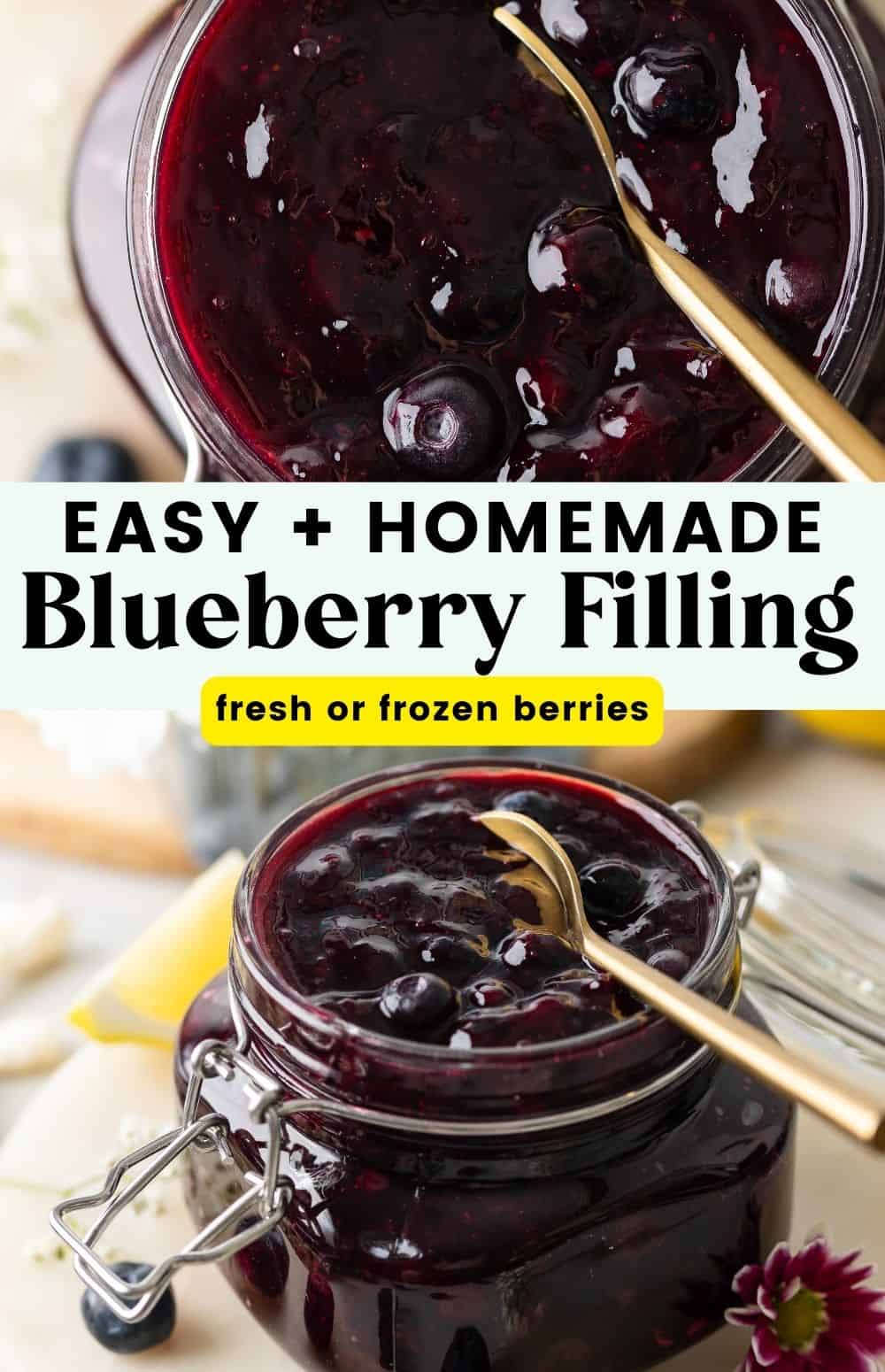 Blueberry Pie Filling Sauce - A Saucy Kitchen