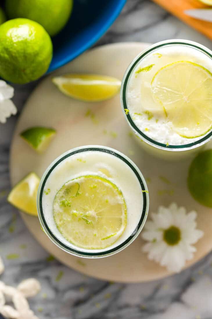 Brazilian Lemonade (Limonada Suíça) - A Saucy Kitchen