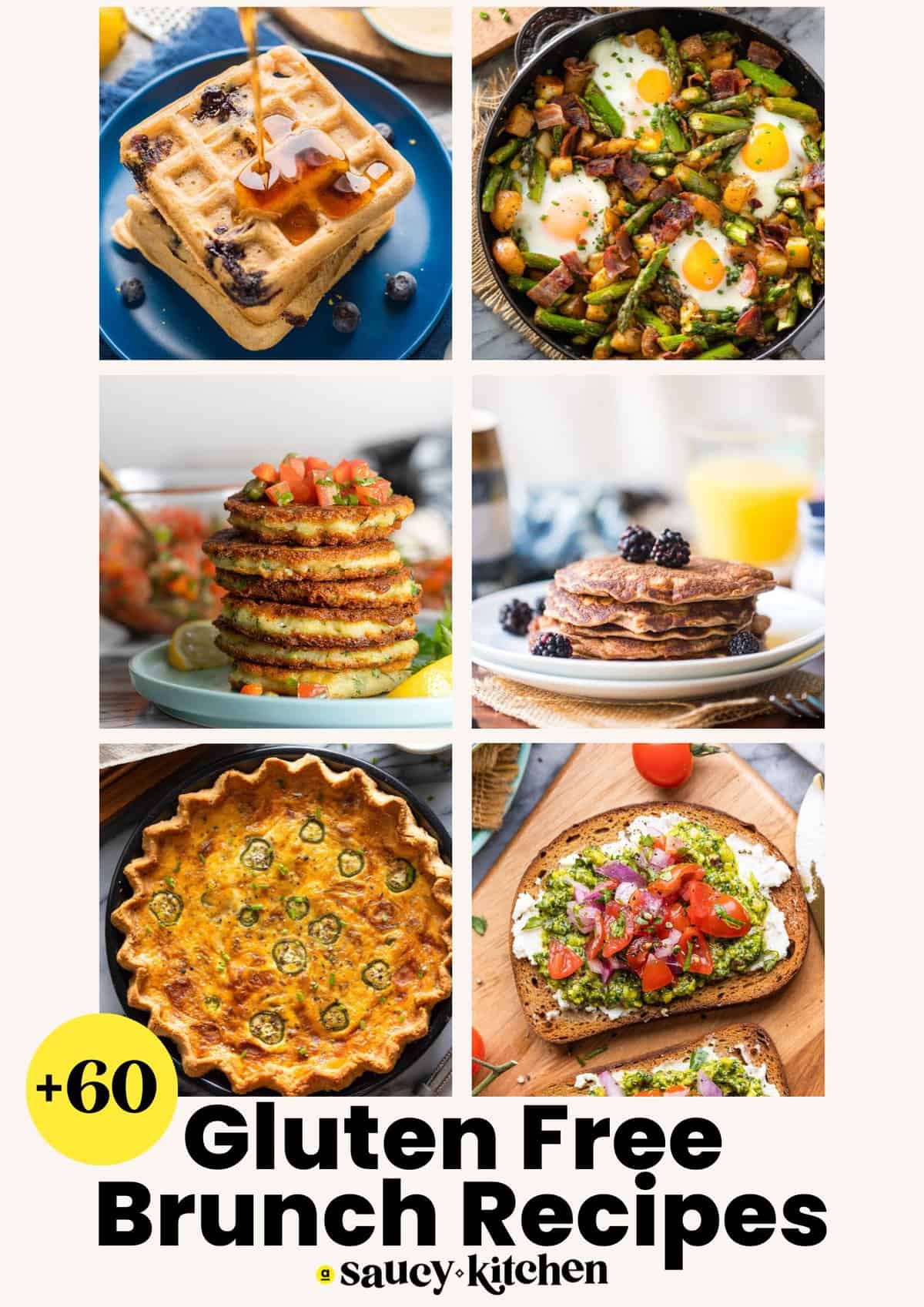 Gluten Free Brunches - 60+ Recipes - A Saucy Kitchen