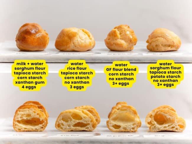 Gluten Free Choux Pastry - A Saucy Kitchen