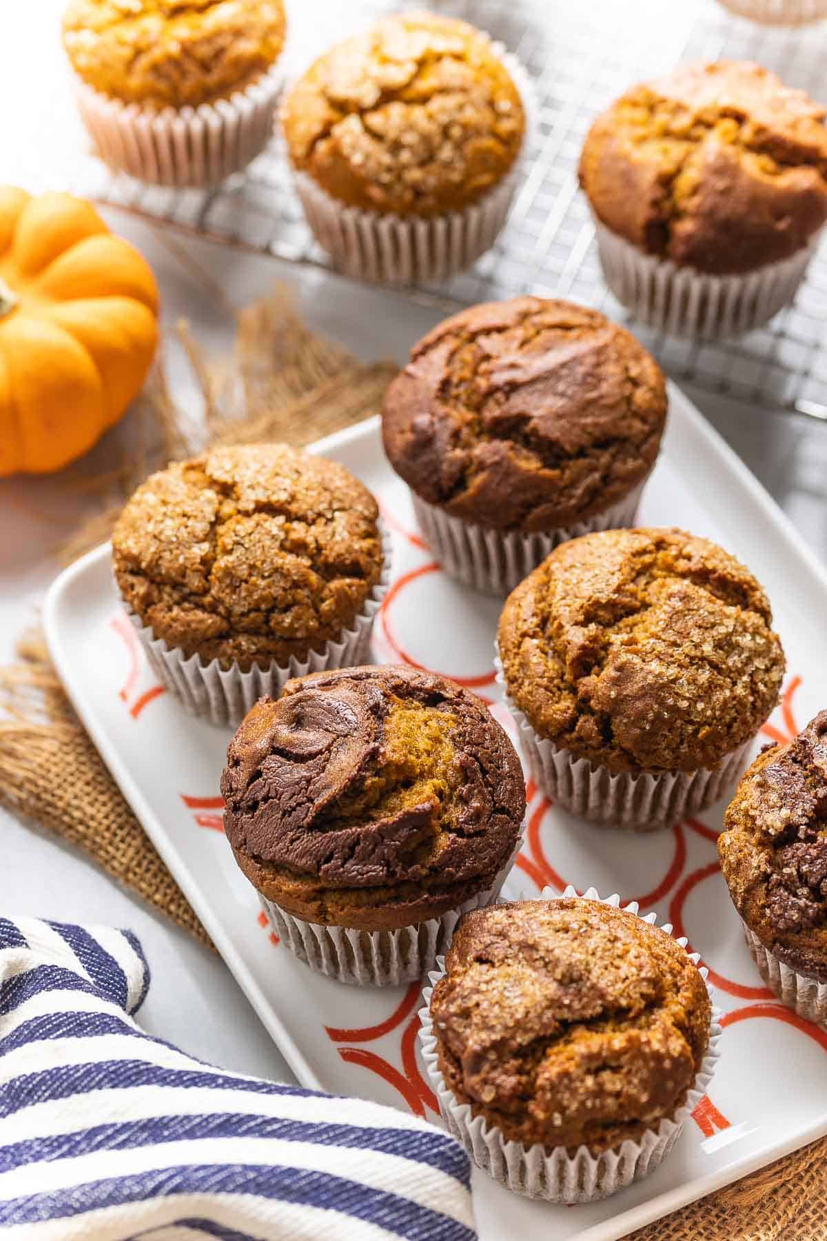 Gluten Free Pumpkin Muffins - A Saucy Kitchen