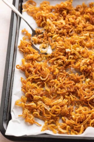 Crispy Fried Shallots - A Saucy Kitchen