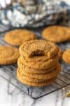 Cardamom Spiced Ginger Cookies - A Saucy Kitchen