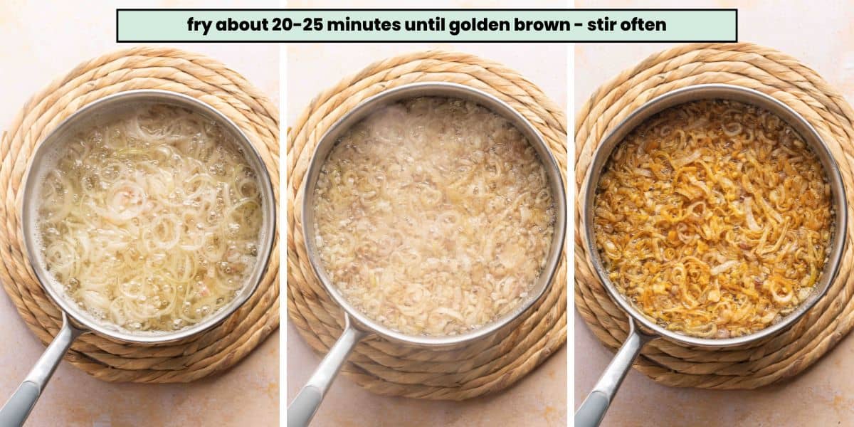 Crispy Fried Shallots - A Saucy Kitchen