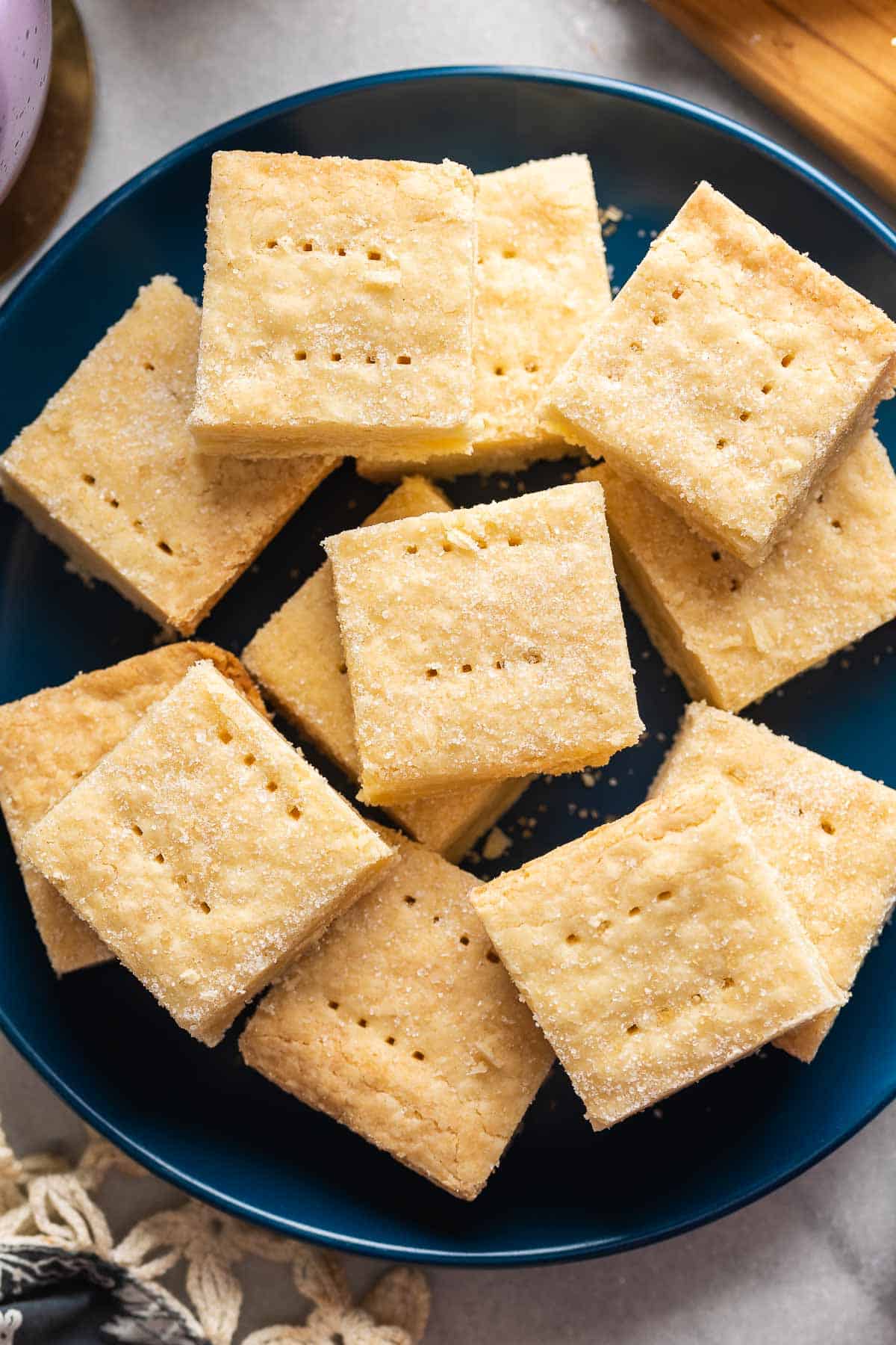 Gluten Free Shortbread Cookies - A Saucy Kitchen