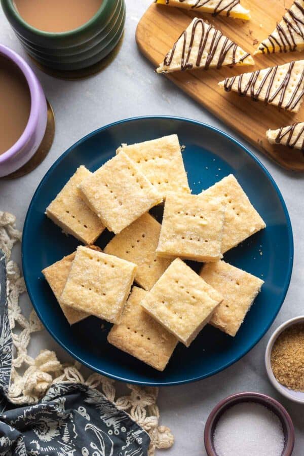 Gluten Free Shortbread Cookies - A Saucy Kitchen