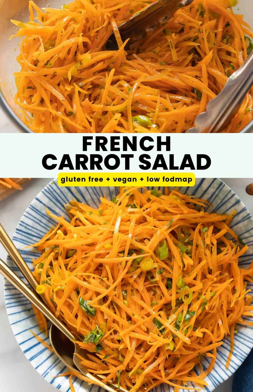 French Carrot Salad - A Saucy Kitchen