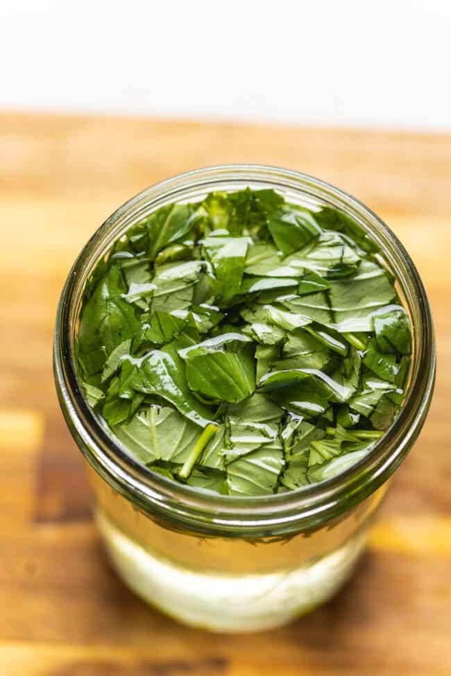Fresh Basil Lemonade - A Saucy Kitchen