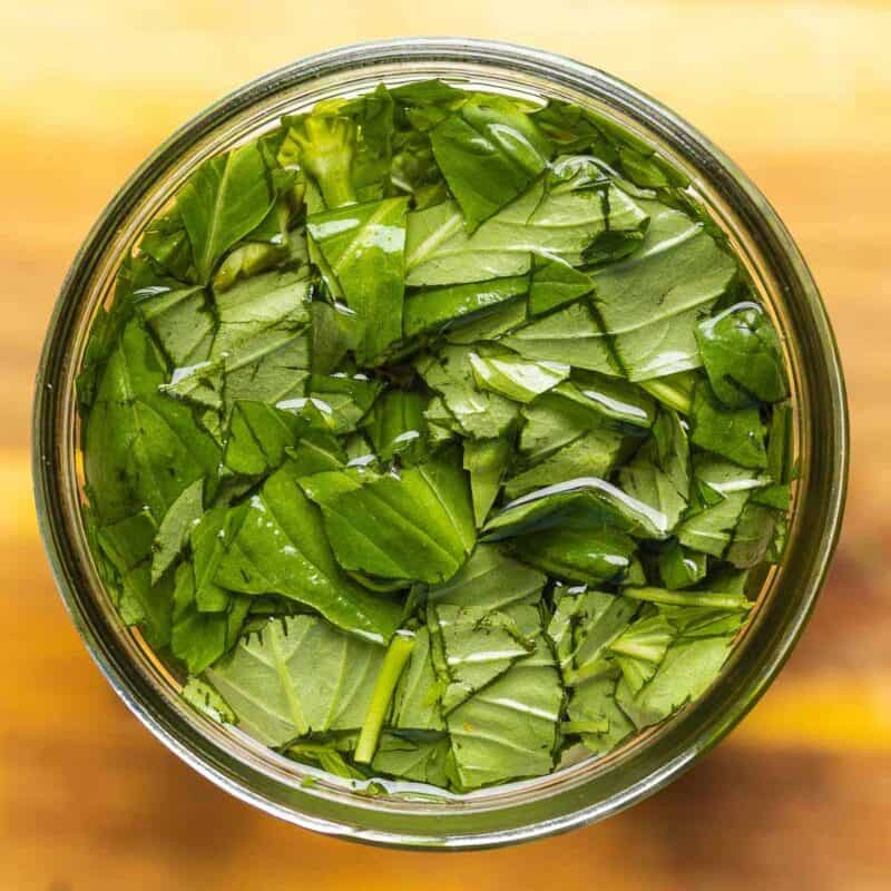 Fresh Basil Lemonade - A Saucy Kitchen