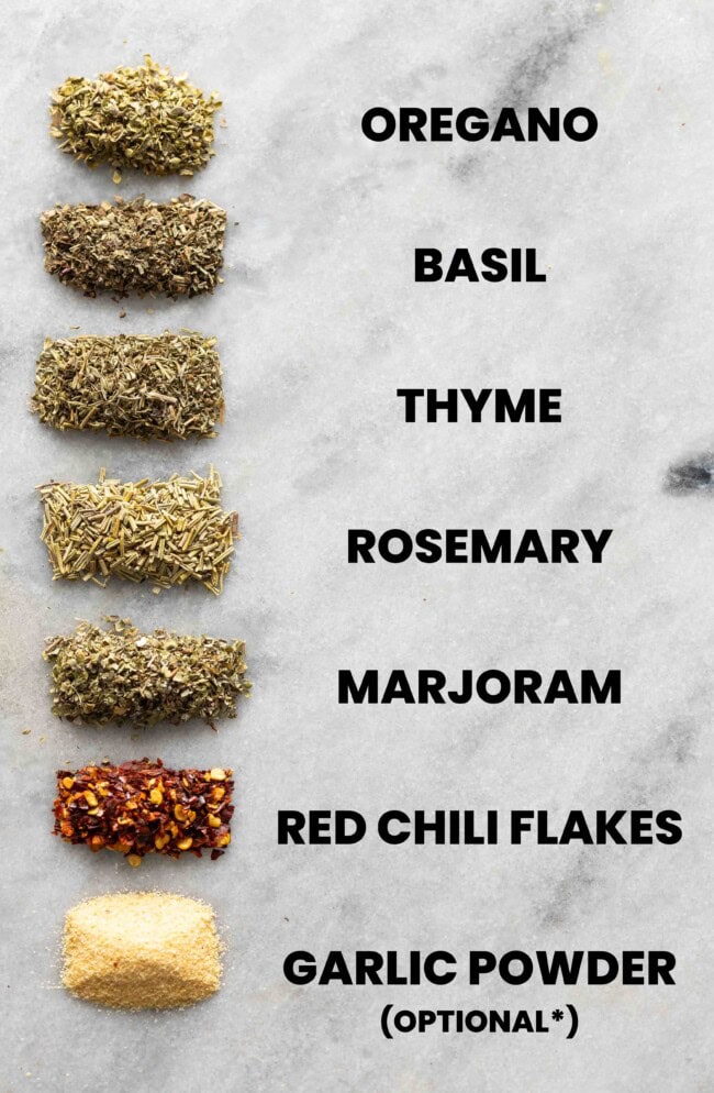 Homemade Italian Seasoning Blend - A Saucy Kitchen