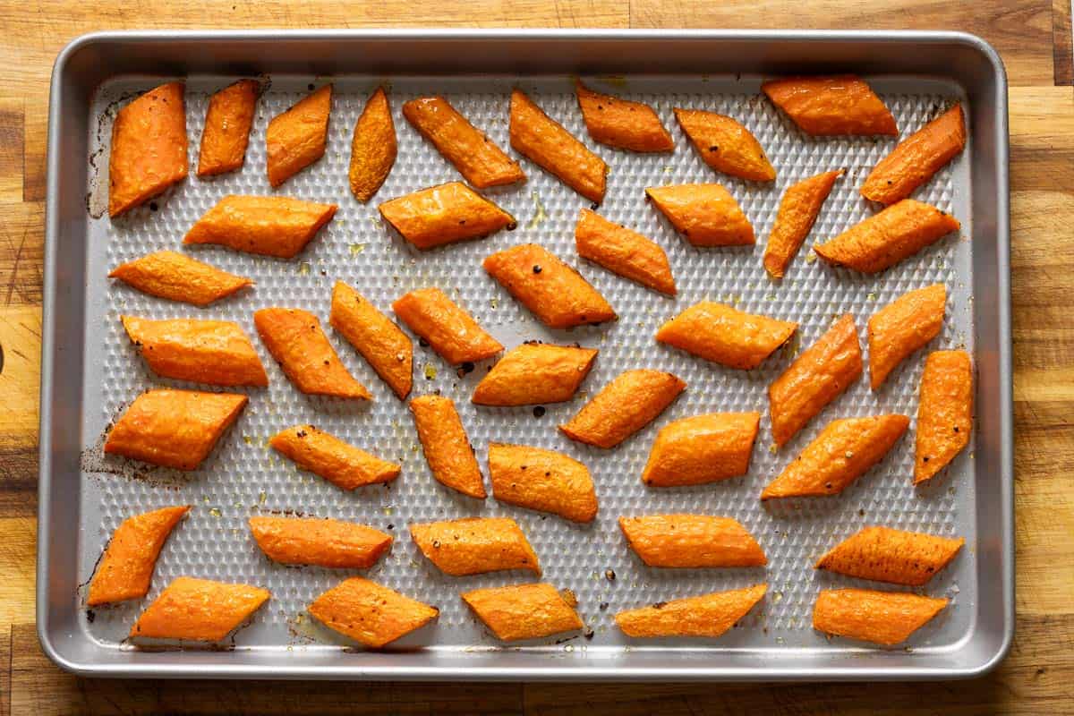 Oven Roasted Carrots - A Saucy Kitchen