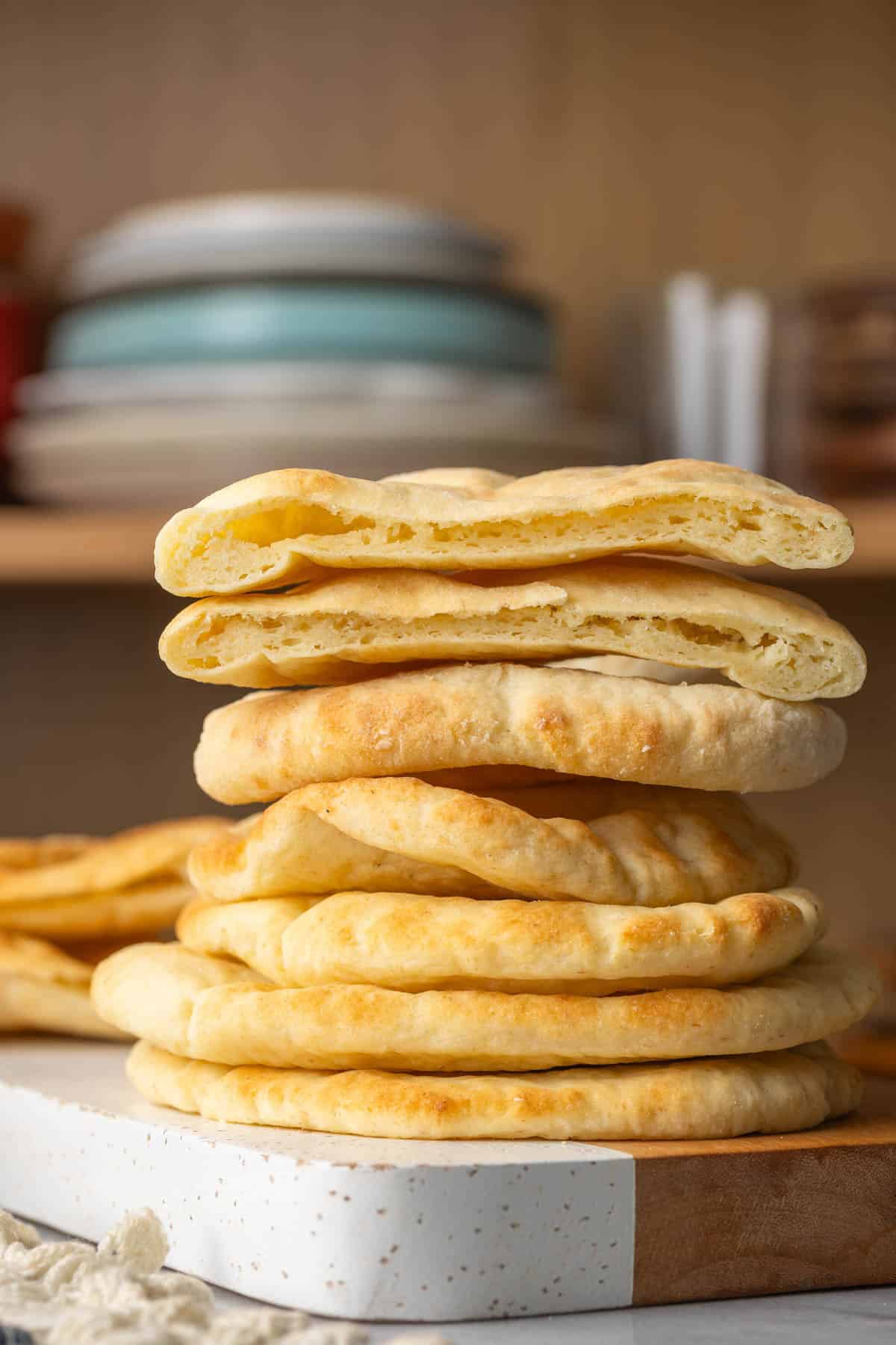 Gluten Free Pita Bread - A Saucy Kitchen